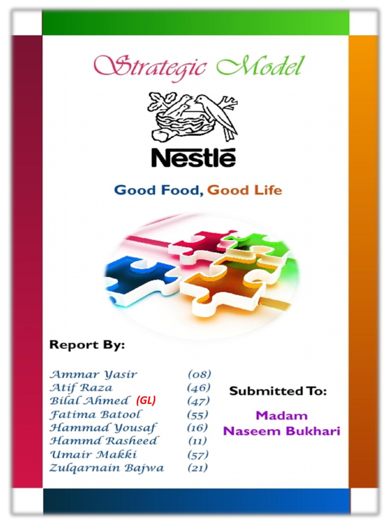 Nestle Strategic Model | PDF | Nestlé | Infant Formula