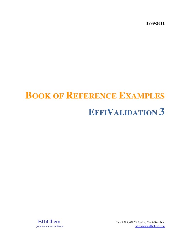 Book of Reference Examples Validation With Statistic | PDF | Student's ...