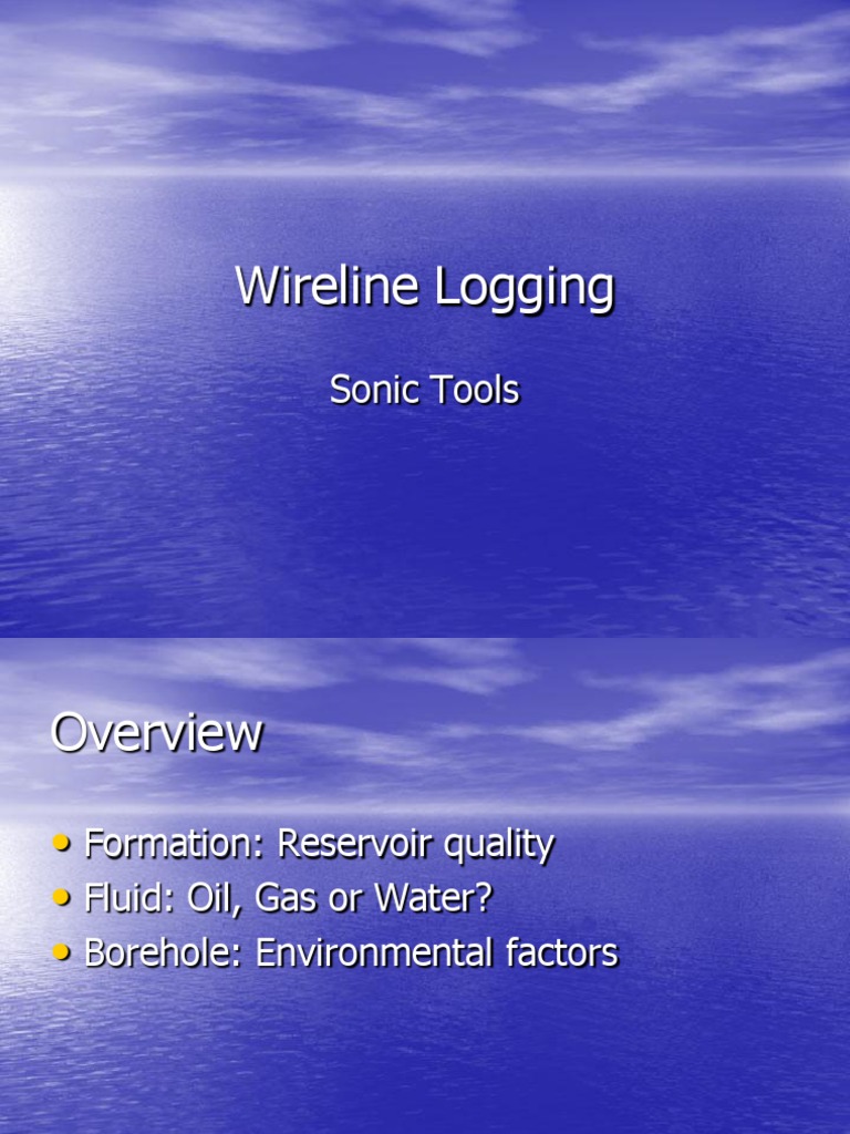Sonic Logging | Download Free PDF | Continuum Mechanics | Applied And ...