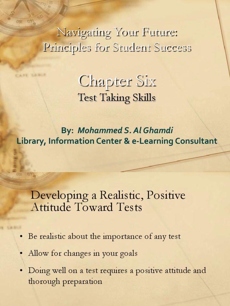 Navigating Your Future: Principles For Student Success: Chapter Six ...