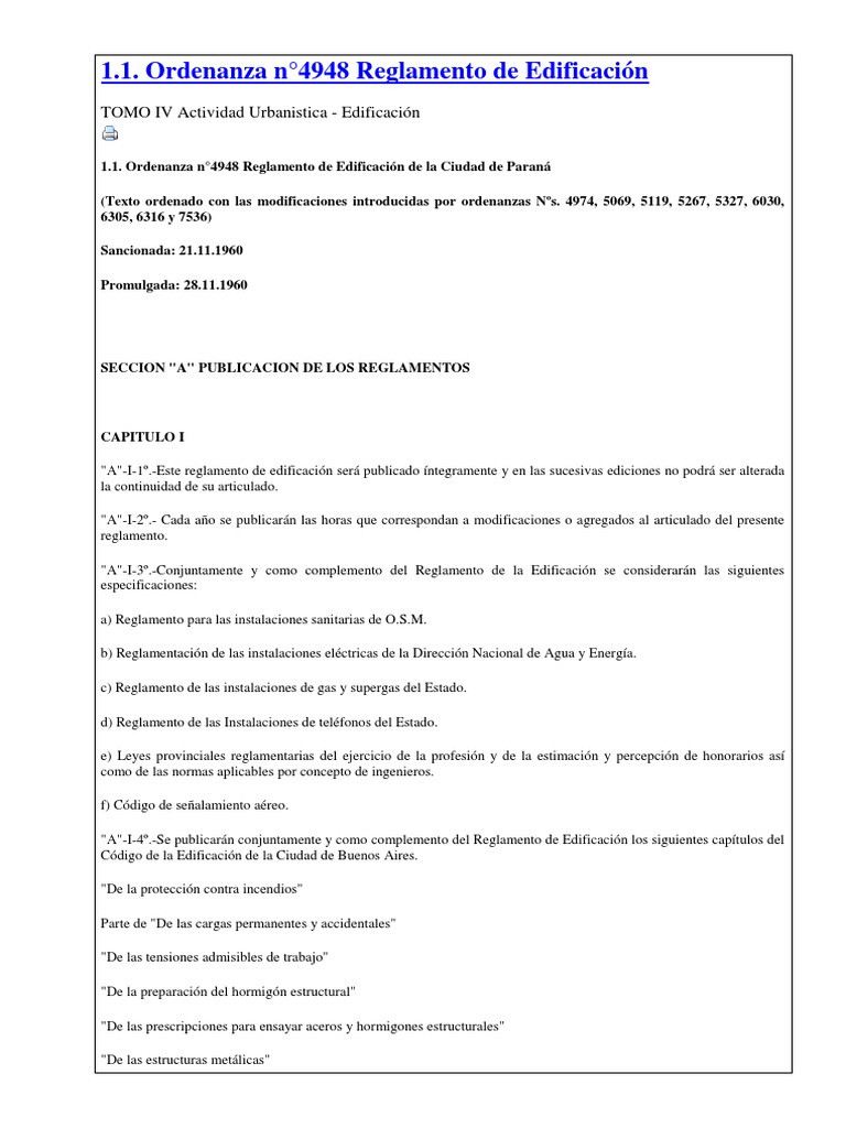 Reglamento de Edificacion | PDF | Arquitecto | Calle