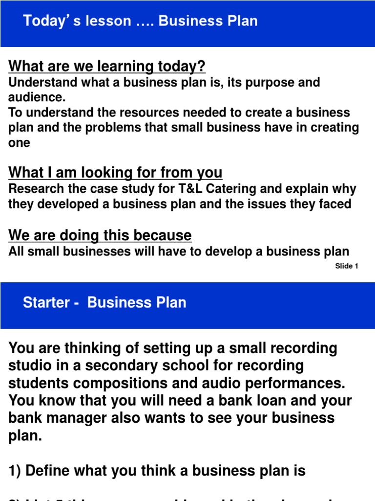 Unit 39 P4 - Studio Business Plan - Resource For Students | PDF ...