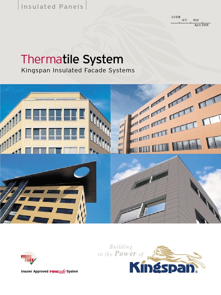 Thermatile Technical Brochure | PDF | Sheet Metal | Framing (Construction)