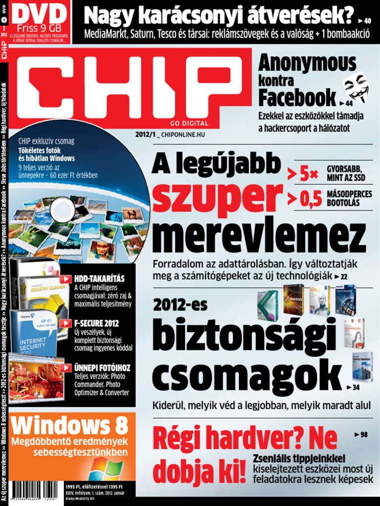 CHIP Magazin 2012 Január | PDF
