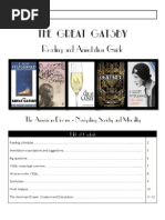 THE GREAT GATSBY Chapter 3: Fitzgerald's Language | PDF
