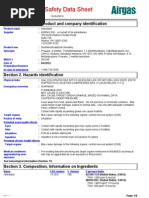 Acetylene Gas C2H2 Safety Data Sheet SDS P4559 | PDF | Firefighting ...