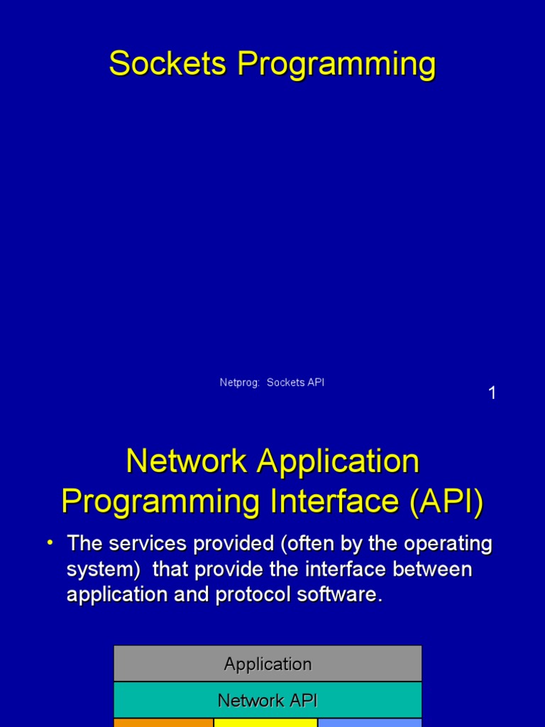 NP Sockets | PDF | Network Socket | Port (Computer Networking)