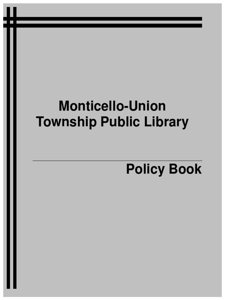 Librarypolicy Book | PDF | Board Of Directors | Credit Card
