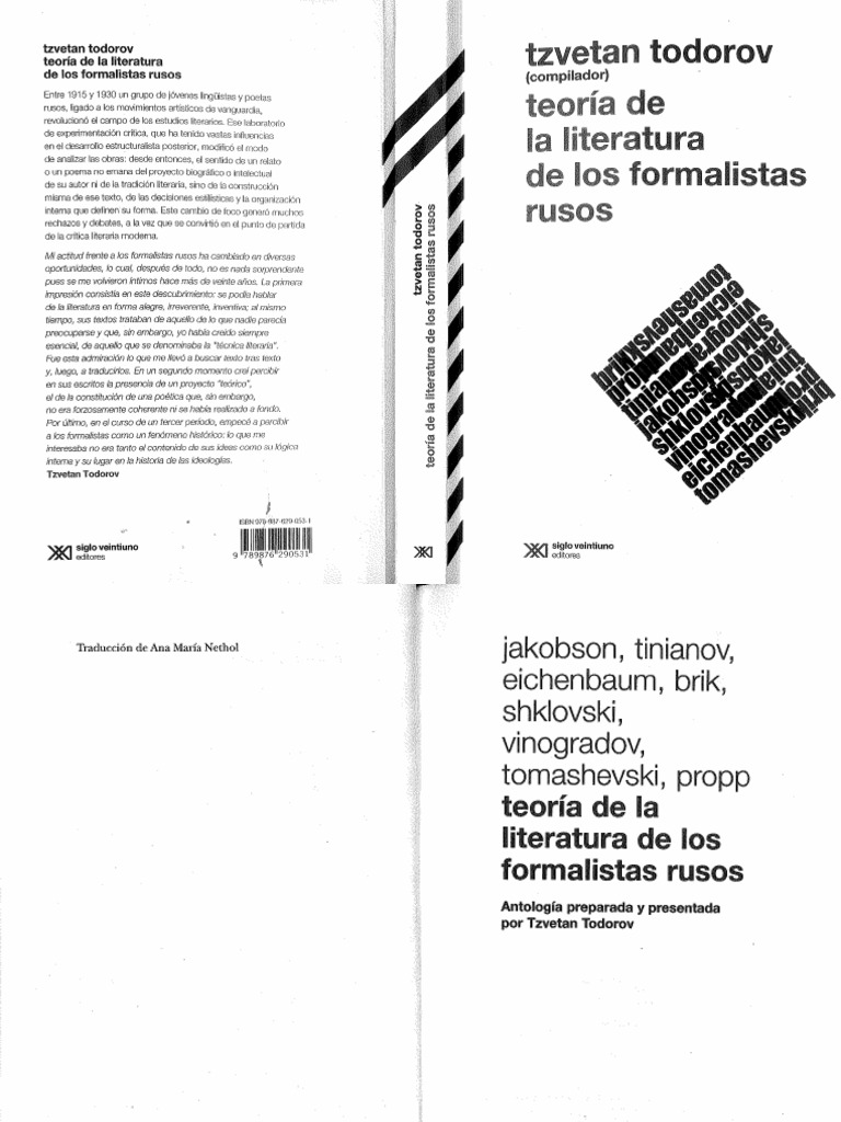 Eichenbaum Boris La Teoria Del Metodo Formal | PDF