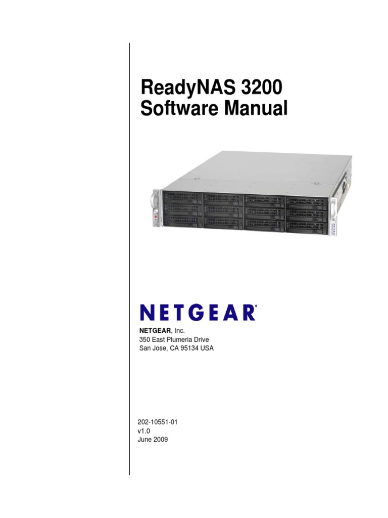 ReadyNAS3200 SMv1.0 26jun09 | PDF | Domain Name System | Ip Address