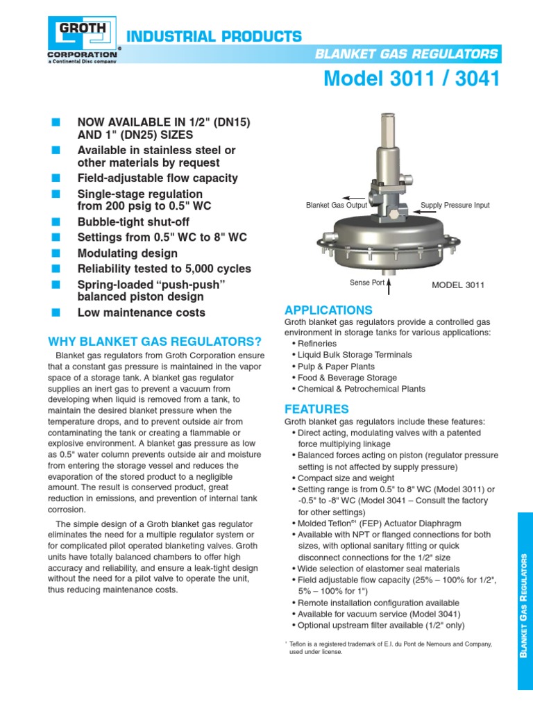 Model 3011 / 3041: Industrial Products | PDF