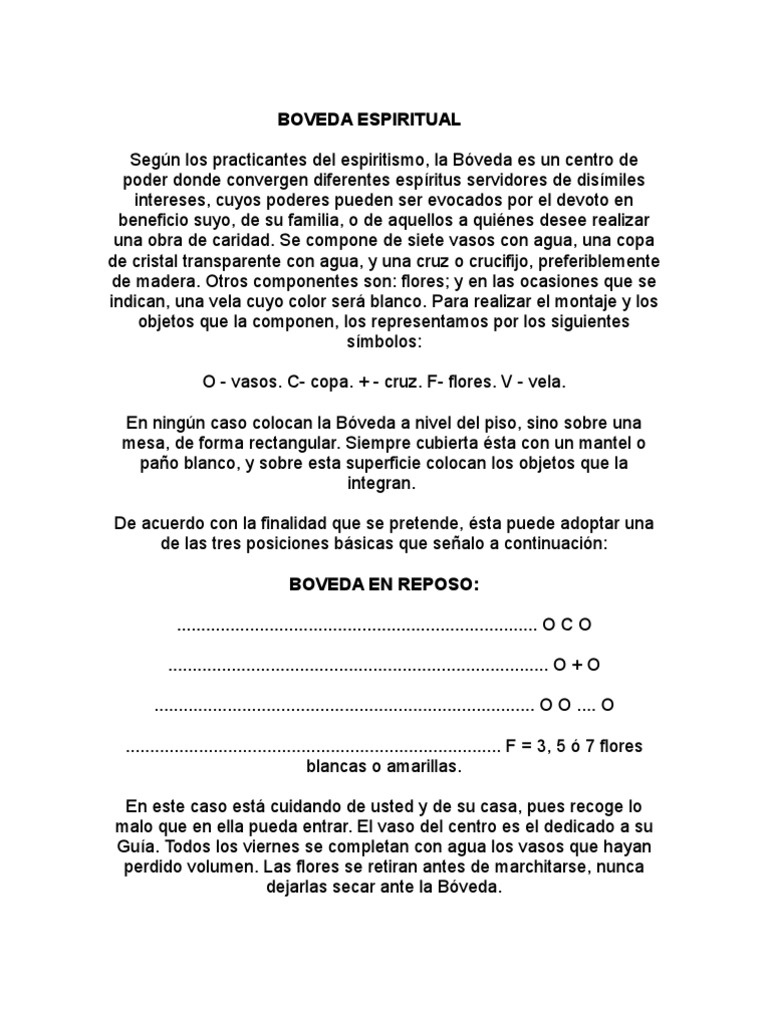 BOVEDA ESPIRITUAl | PDF | Agua