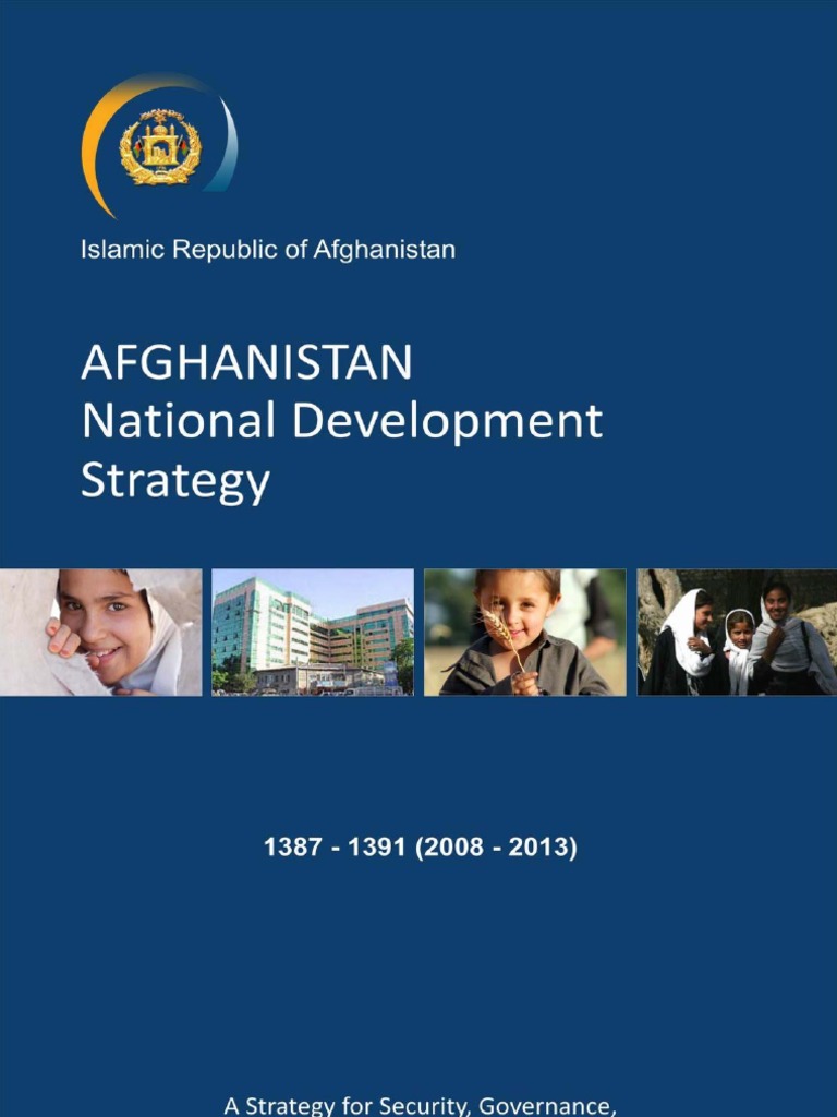 Afghanistan National Development Strategy | PDF | Poverty Reduction ...