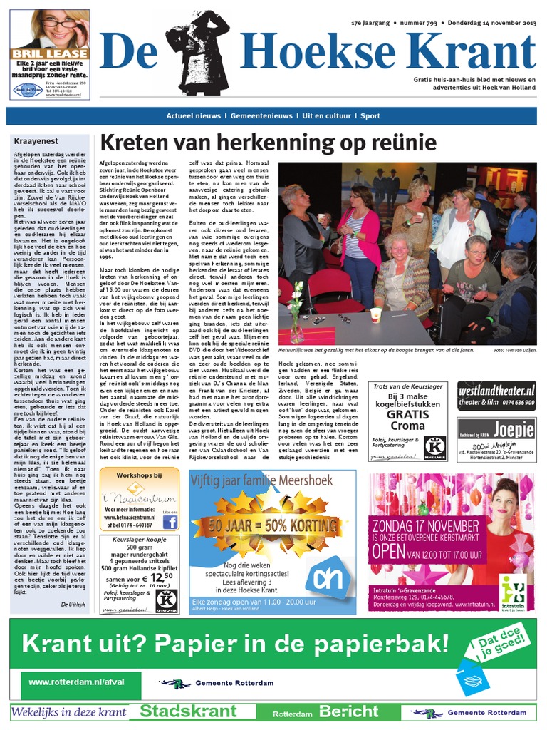 Hoekse Krant Week 46 | PDF