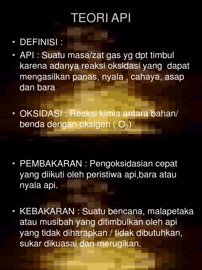 Teori Dasar API | PDF