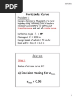 Crest and Sag Vertical Curve Design | PDF | Physics | Teaching Mathematics