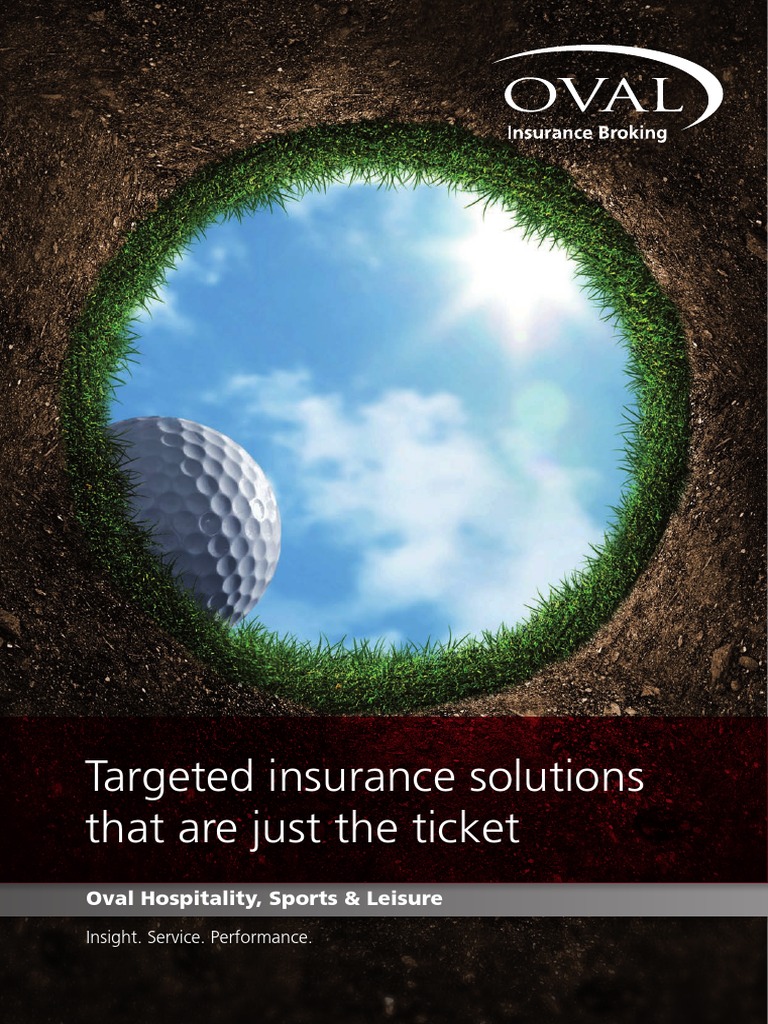 Oval Leisure Insurance Brochure | PDF | Insurance | Insurance Broker