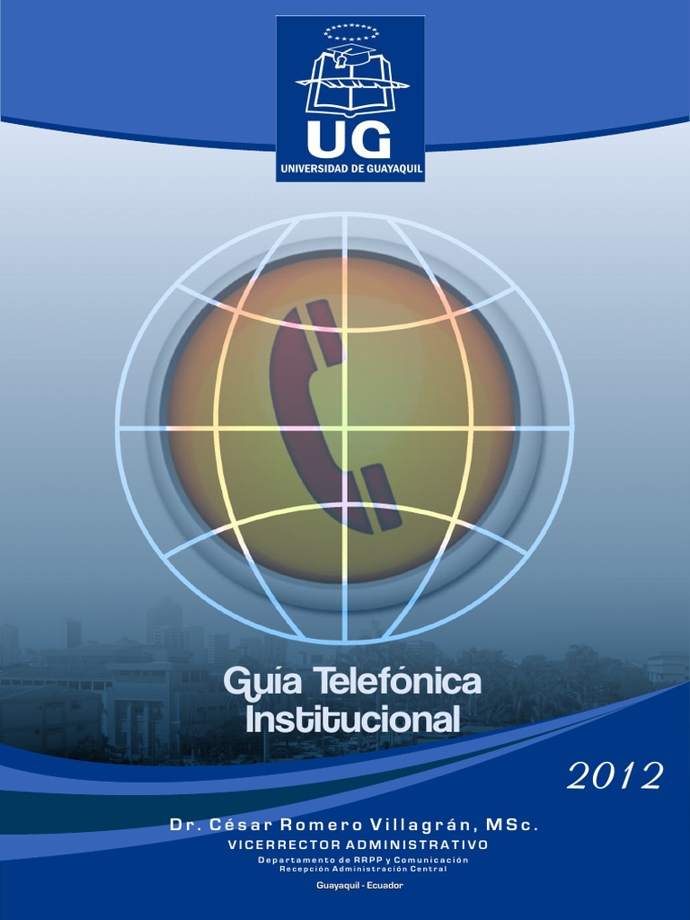 Guia Telefonica Ug. | PDF | Science | Bienestar