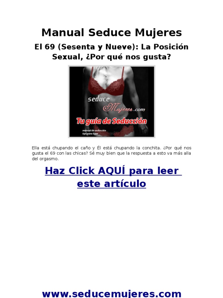 Como Hacer El 69 (Sesenta y Nueve) Con Tu Pareja, Novia, Mujer, Amante ...