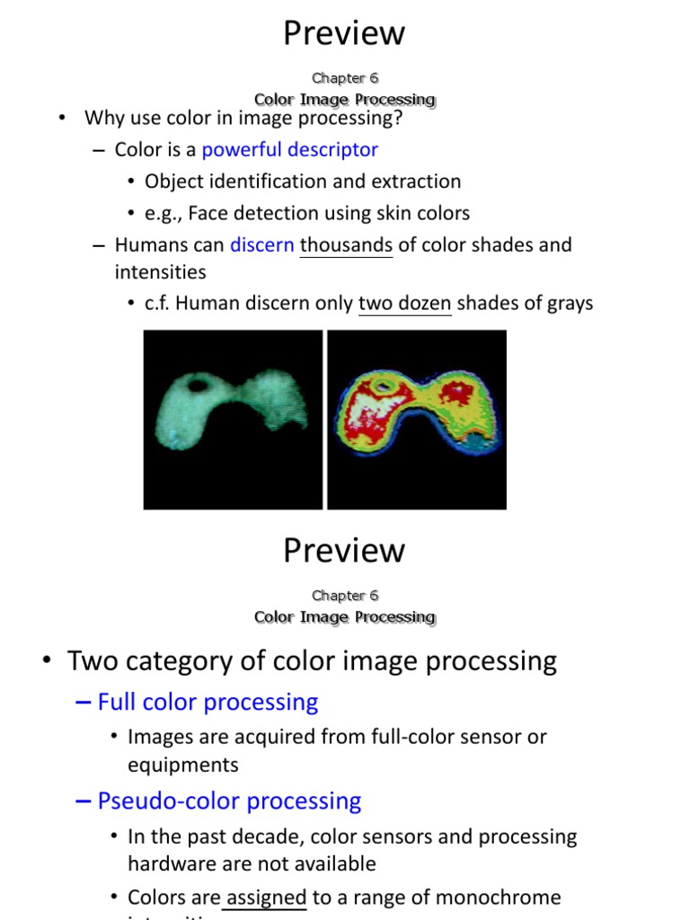 Color Image Processing | Rgb Color Model | Color