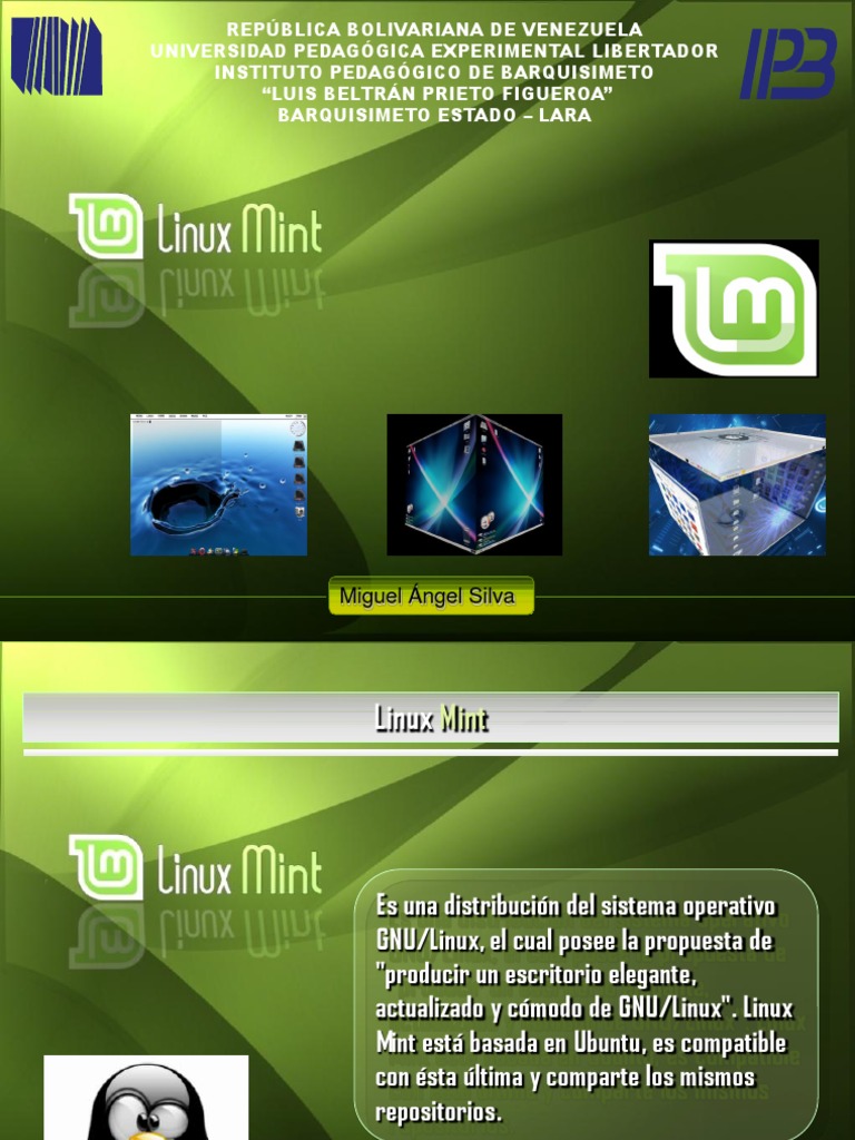Linux Mint | PDF | Distribución de Linux | Contenido libre