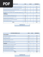 MATRIZ DE LA ESTRATEGIA PRINCIPAL y MCPE | PDF | Matriz (Matemáticas ...