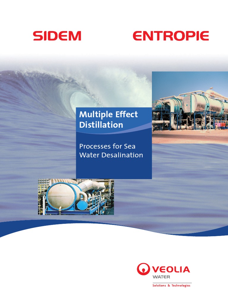Multi-Effect Distillation for Desalination | PDF | Distillation | Liquids