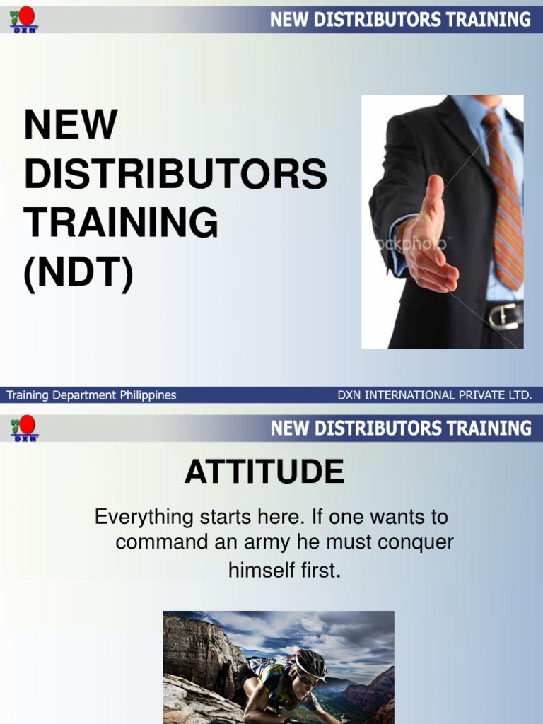 New Distributors Training NDT | PDF | Retail | Business Economics