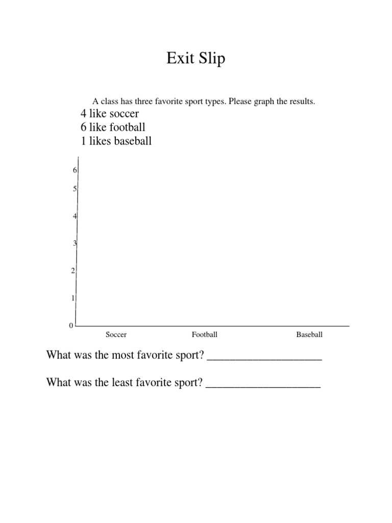 Exit Slip | PDF