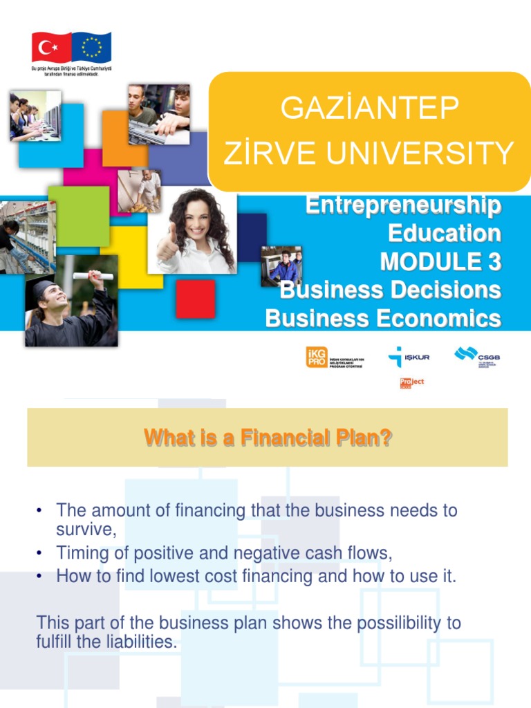 Financial Planning for Entrepreneurs | PDF