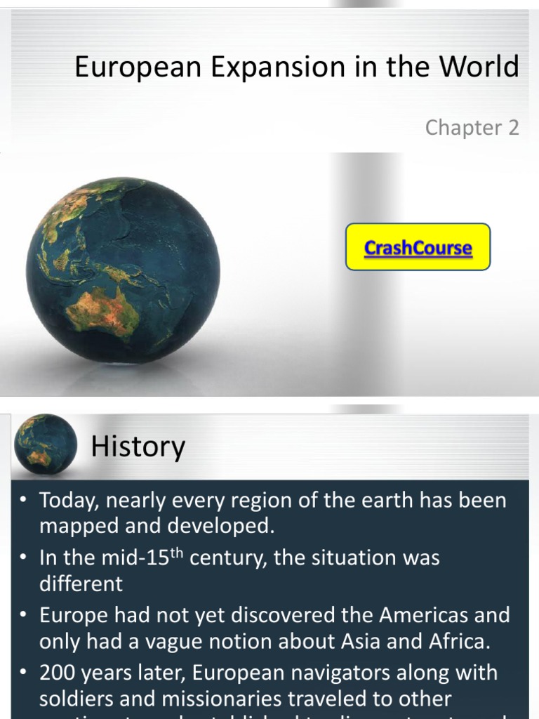 European Expansion and Exploration in the 15th Century | PDF ...