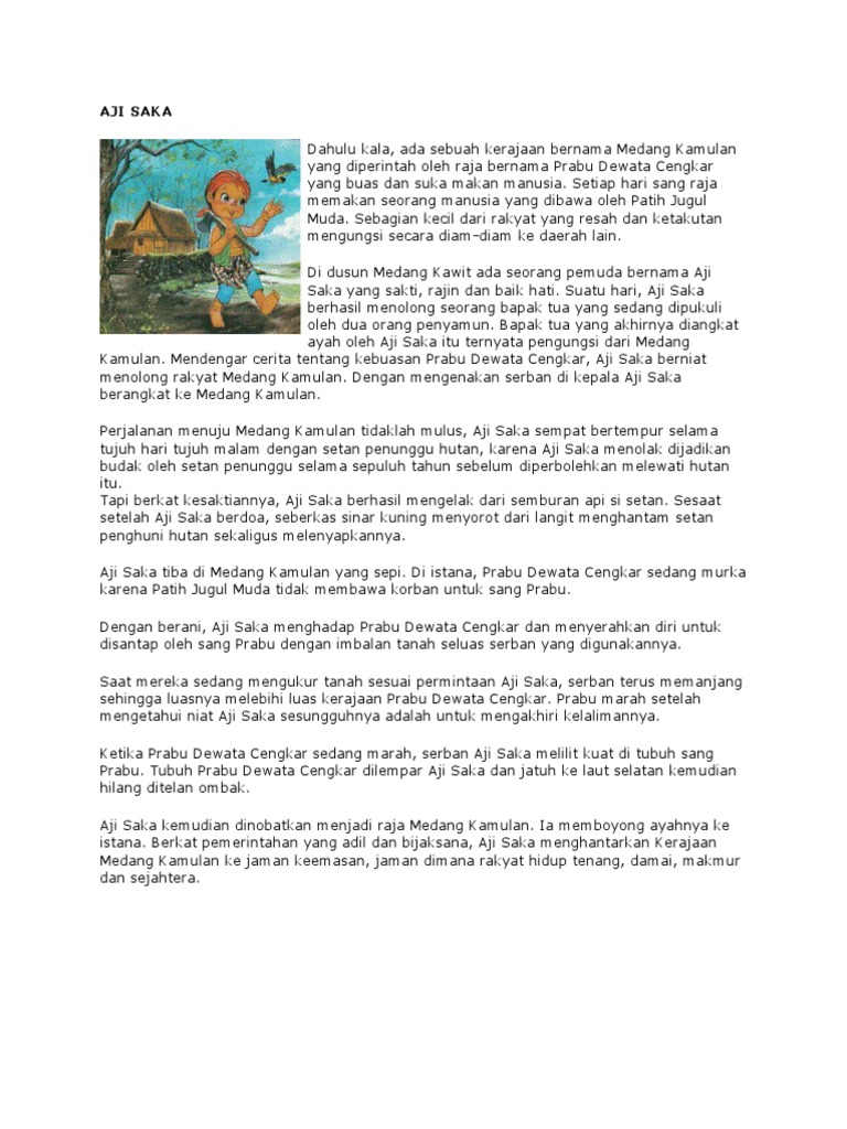 Aji Saka | PDF