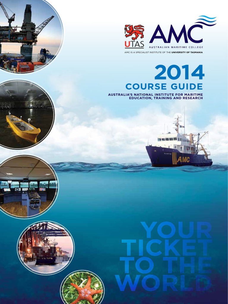 AMC Course Guide 2014 | PDF | Postgraduate Education | Ships