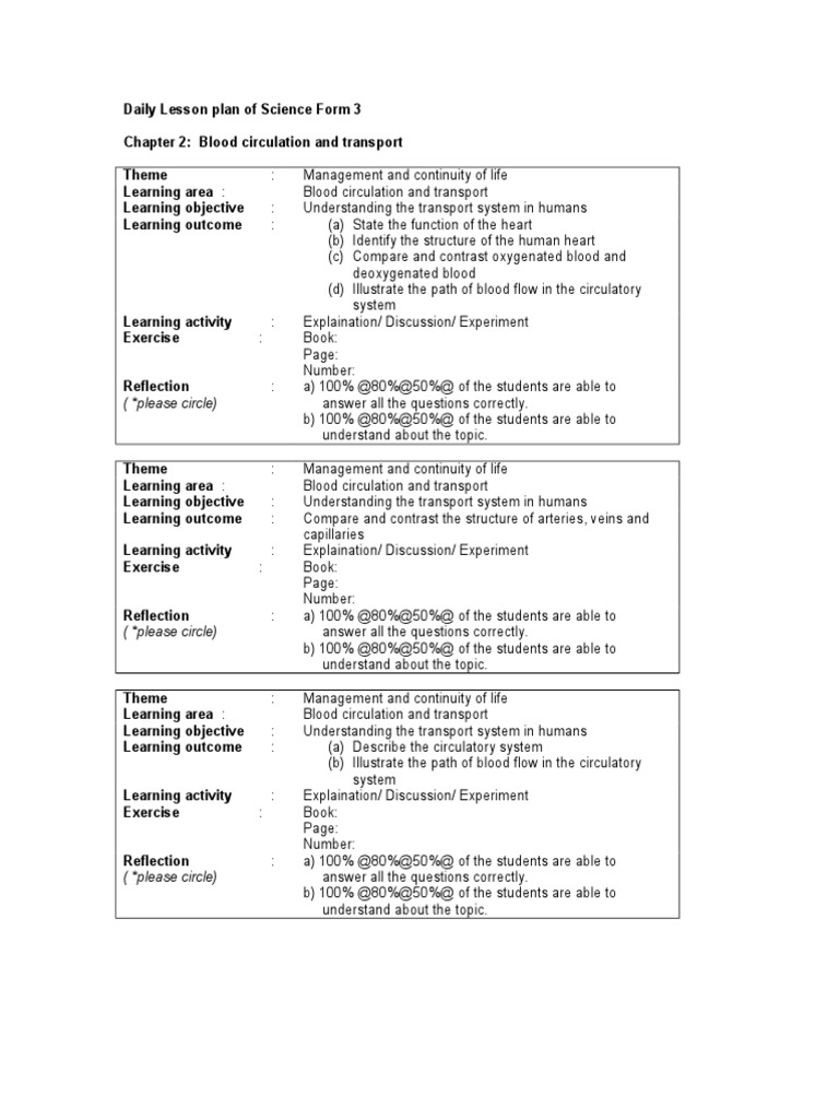 Blood Circulation and Transport | PDF | Circulatory System | Blood