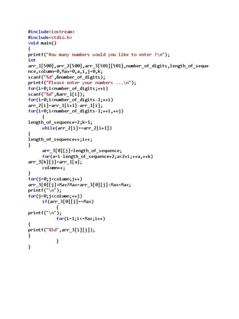 #Include #Include Void | PDF