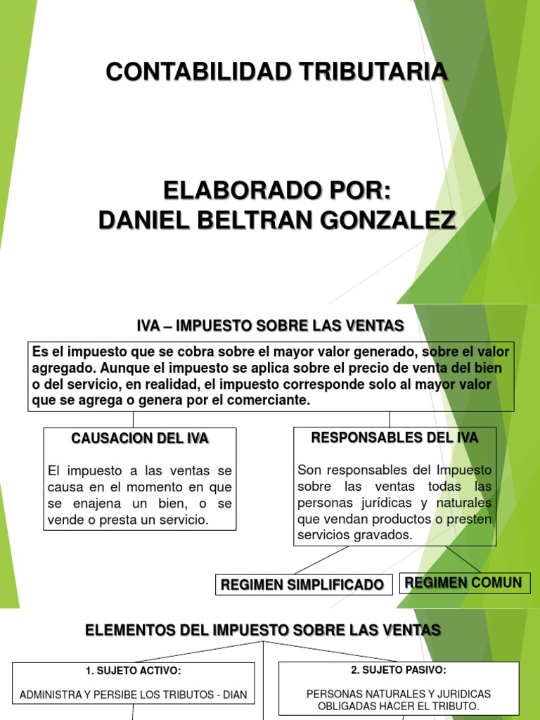 Contabilidad Tributaria | PDF | Impuestos | Contabilidad