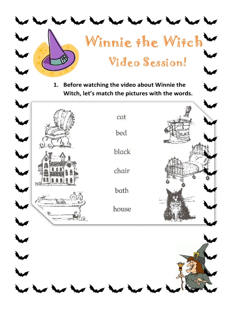 Winnie the Witch Video Activities Guide | PDF | Home & Garden