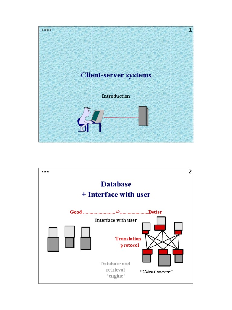 Client Server Pdf Pdf Client Server Model Client Computing