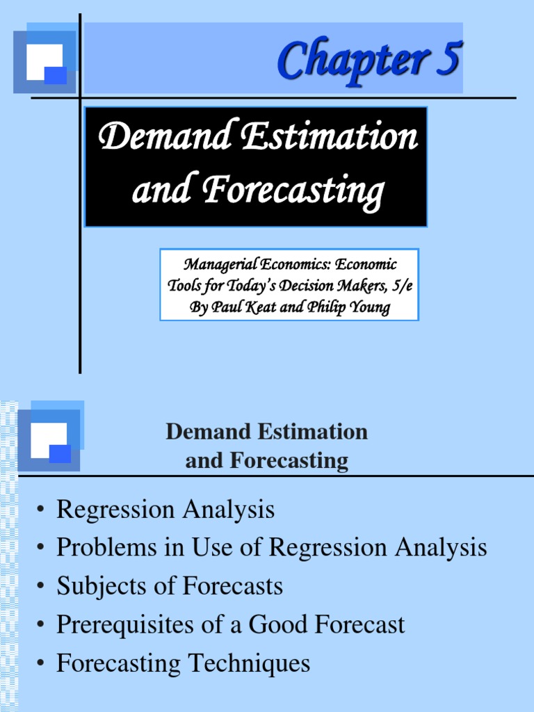 Demand Estimation and Forcasting | Forecasting | Autocorrelation | Free ...