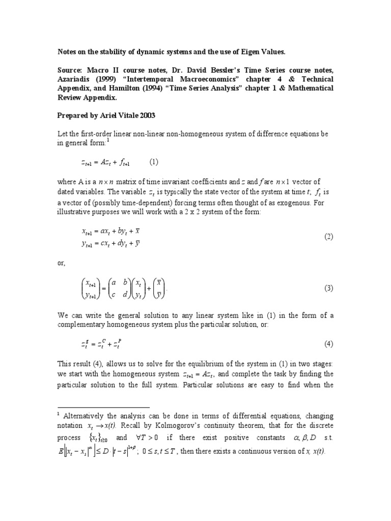 Eigenvalues | PDF | Eigenvalues And Eigenvectors | Functions And Mappings