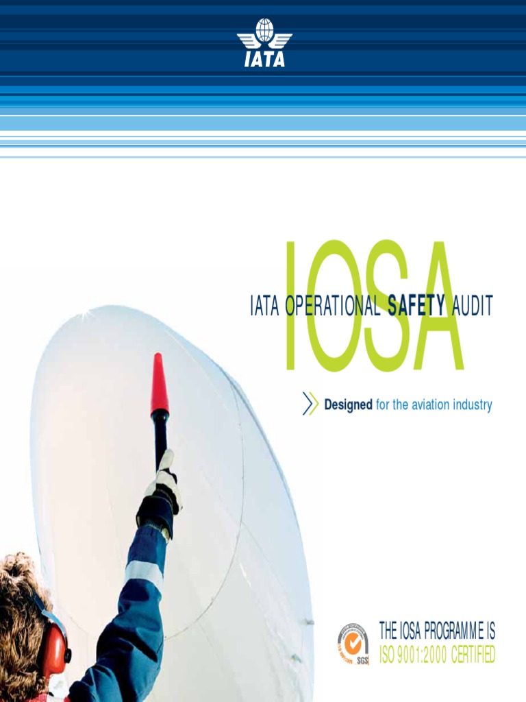 IOSA Information Brochure | PDF | Audit | Auditor's Report