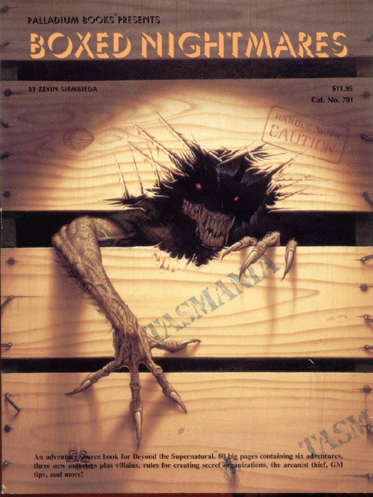 Beyond The Supernatural - Boxed Nightmares | PDF