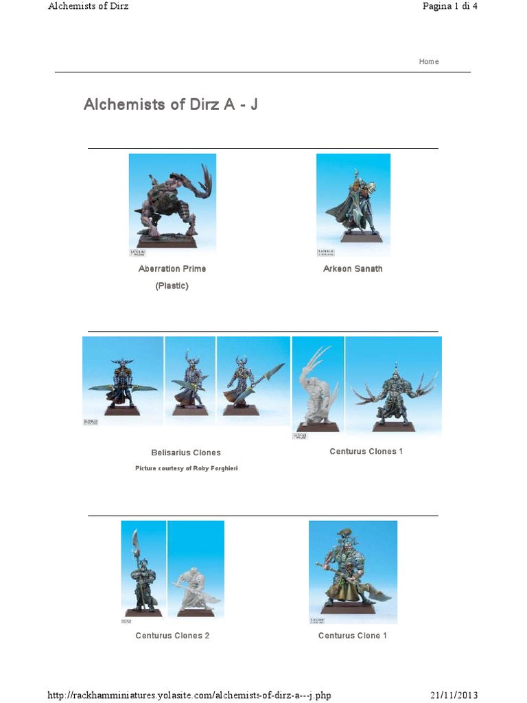 Rackham - Confrontation - Images of All Miniatures From WWW ...