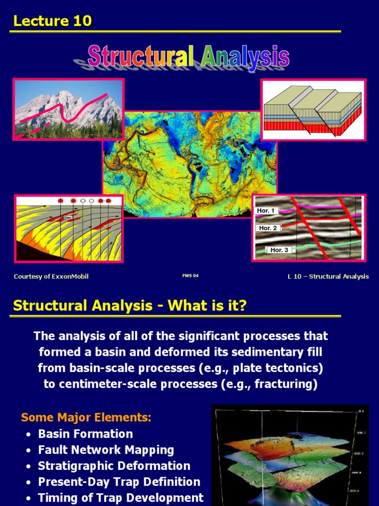 Structural Analysis | Download Free PDF | Fault (Geology) | Reflection ...
