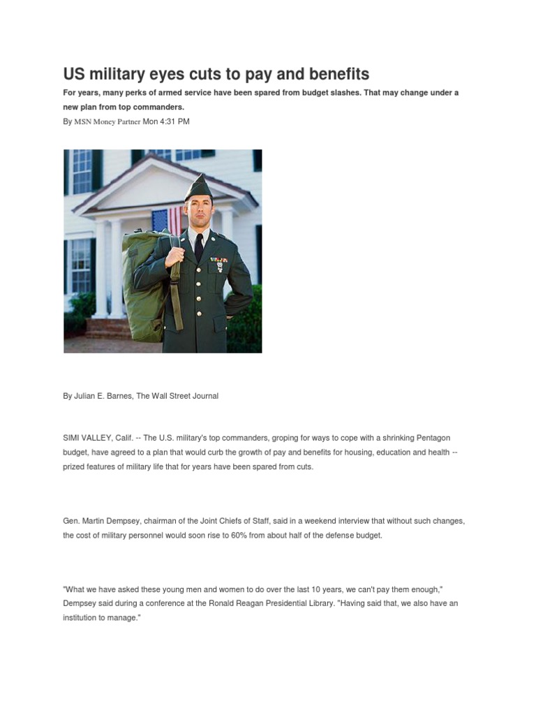 US Military Cuts | PDF | United States Department Of Defense | United ...
