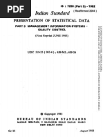 Is 2500 (Sampling Plan) | PDF | Standard Deviation | Sampling (Statistics)