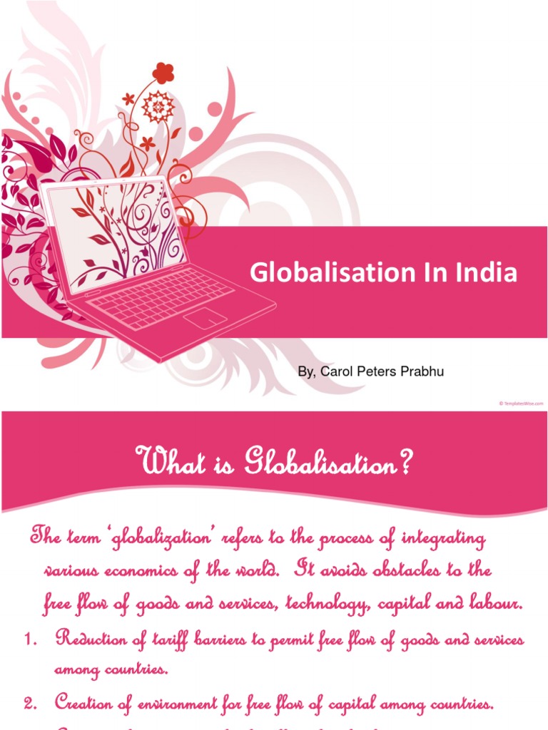 Impact of Globalization on India | PDF | Economy Of India | Globalization