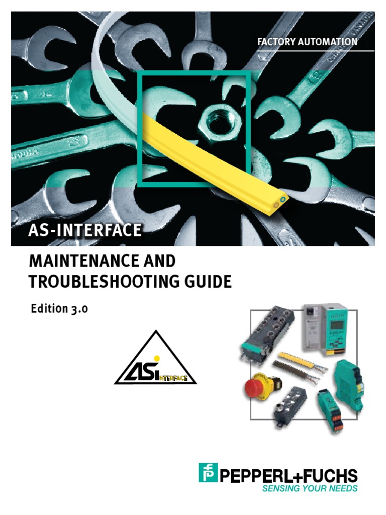 As-Interface: Maintenance and Troubleshooting Guide | PDF | Computer ...