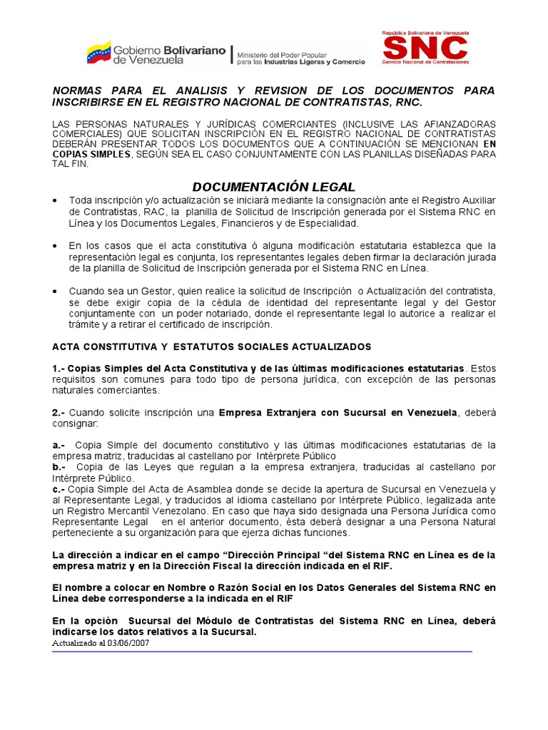 Rvisión Registro e Inscripcion en RNC | PDF | Impuesto sobre la renta ...