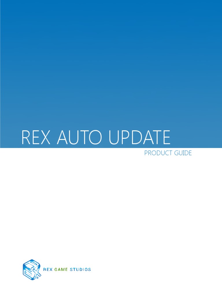 Rex Auto Update Manual | PDF | Ibm Pc Compatibles | Microsoft Software